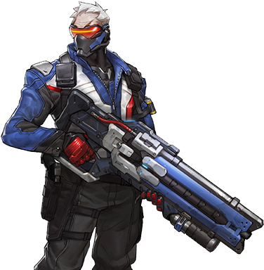 Overwatch Boost With Solider - Soldier 76 Gun Cosplay - Free ...