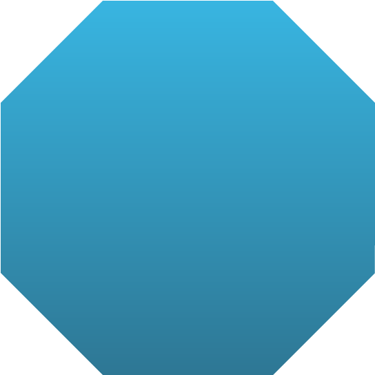 Download Blue Octagon PNG Image with No Background - PNGkey.com