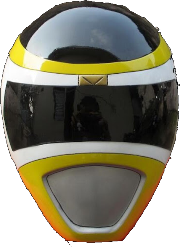 Yellow Space Ranger Helmet - Free Transparent PNG Download - PNGkey