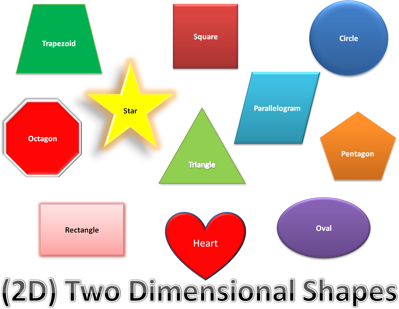 Download Kinds Of Shapes - Different Shapes In Geometry PNG Image with ...