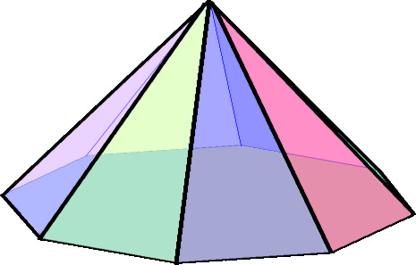 Download Octagonal Pyramid1 - Octagonal Based Pyramid PNG Image with No ...