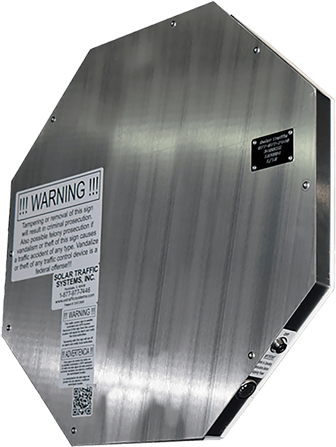 Ts40 Flashing Octagon Sign Angle - Data Storage Device - Free ...