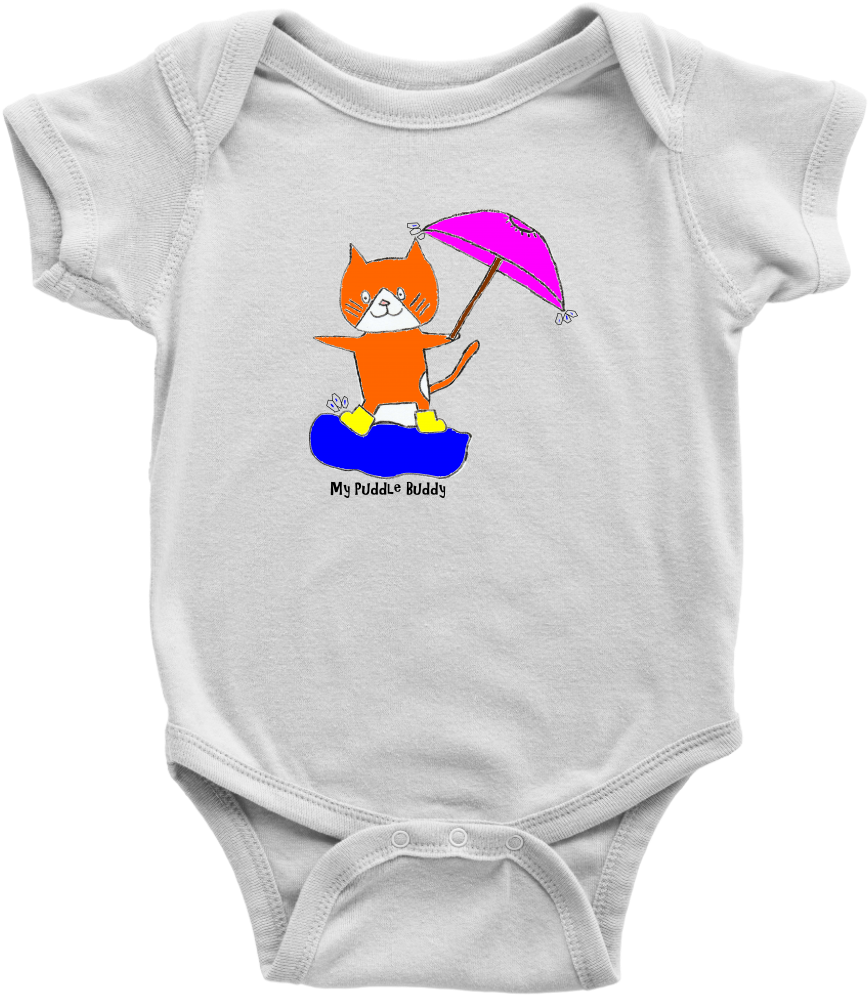 Download My Puddle Buddy Infant Onesie - Beware Teething Babygrow Funny ...