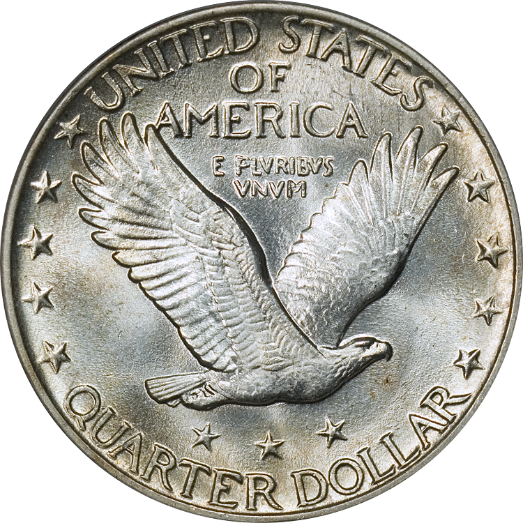 Download Standing Liberty Quarter Type2m 1926 Reverse - Tails On A Coin ...