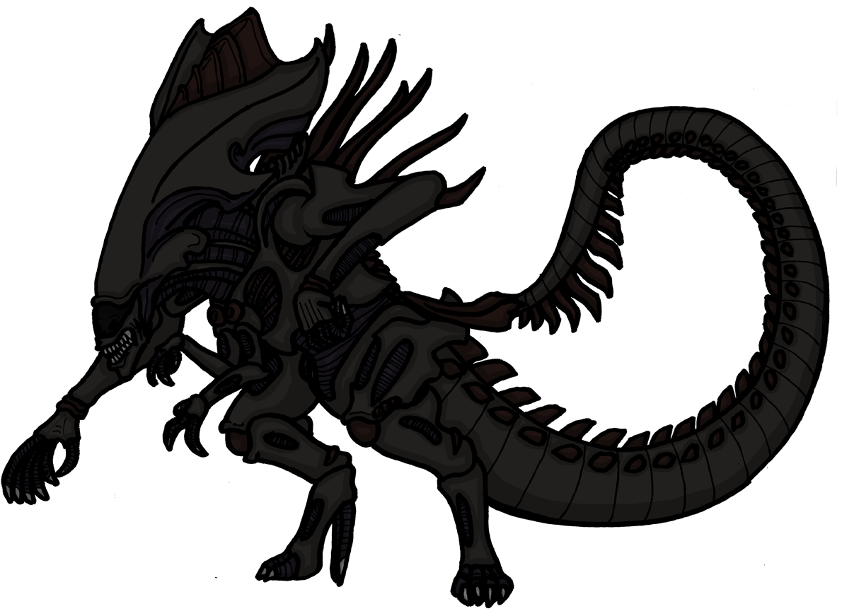 Alien Queen - Xenomorph Queen Transparent Background - Free Transparent ...