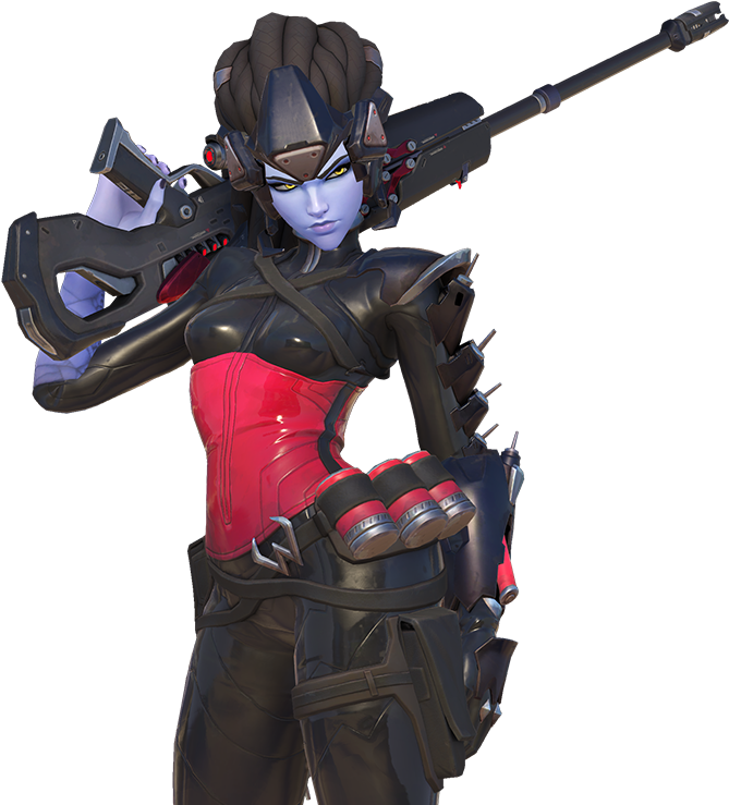 Widowmaker Template Clip Royalty Free Library - Overwatch (ps4) - Free ...