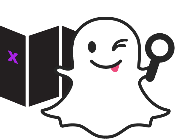 Download Snapchat Ghost Painting & Mixed Media - Snapchat Ghost Transparent Png PNG Image with ...