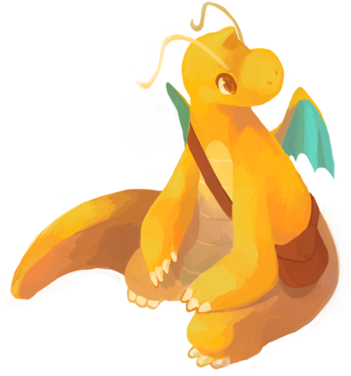 Download Dragonite Fanart - Dragonite Art PNG Image with No Background ...