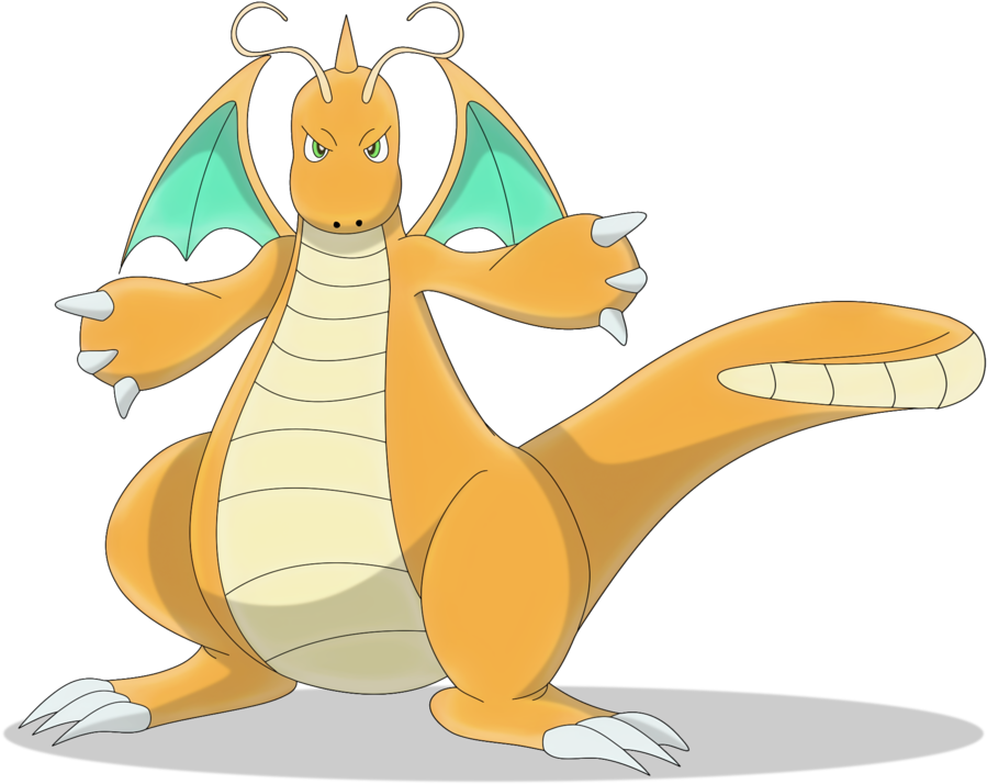 Download Dragonite Pokemon Go Png Banner Black And White Download ...