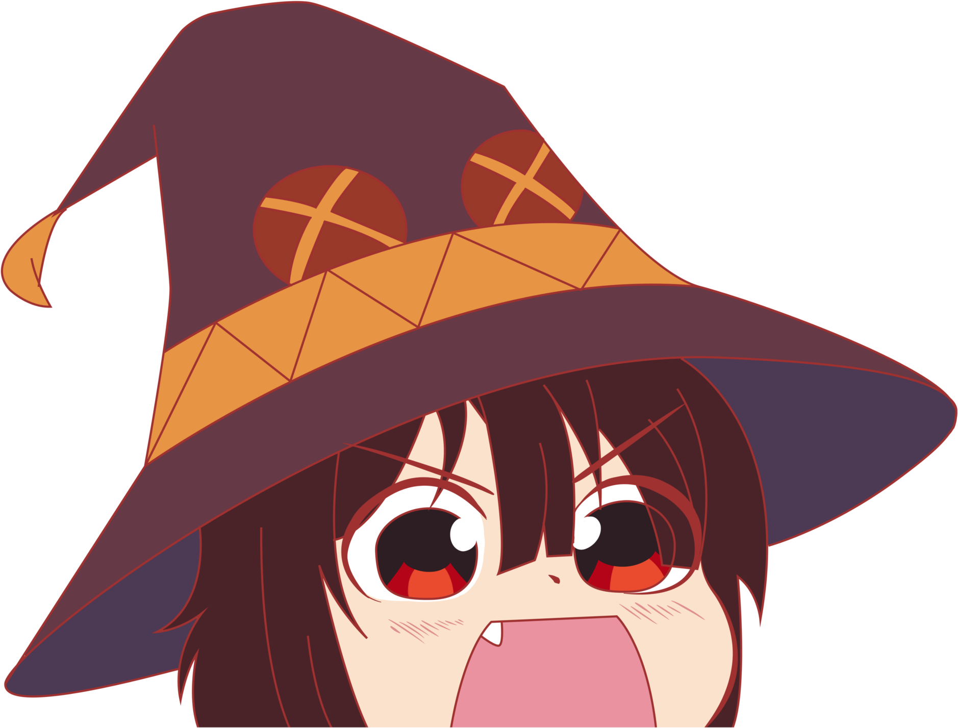 Download Angri Megumin Explosions - Explosion Megumin Meme PNG Image ...
