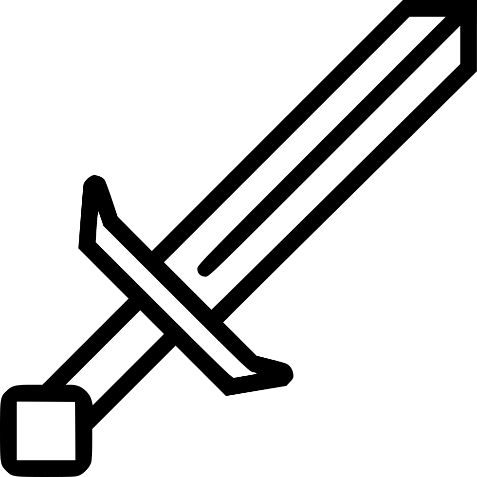 Download Minecraft Sword Comments - Sword Svg PNG Image with No ...