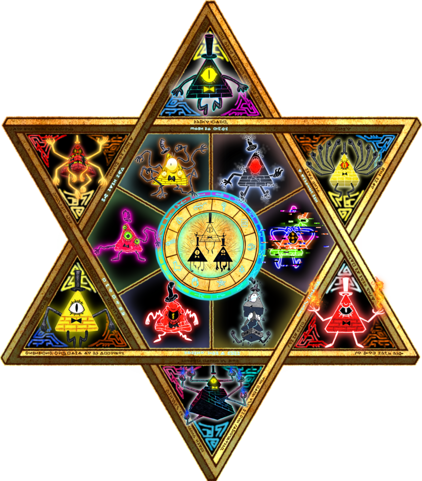 Download Thumb Image - Bill Cipher All Forms PNG Image with No ...