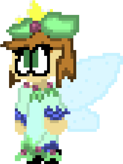 Download Minty-mint Leaf Fairy - Cartoon PNG Image with No Background ...