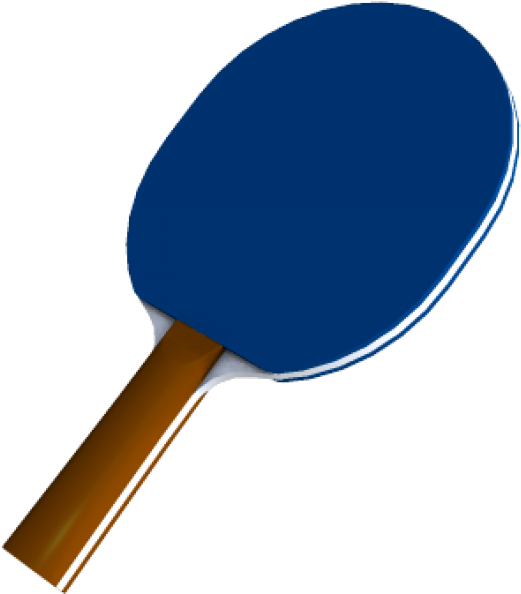 Download Ping Pong Racket Png Image - Blue Ping Pong Paddle Clipart PNG ...