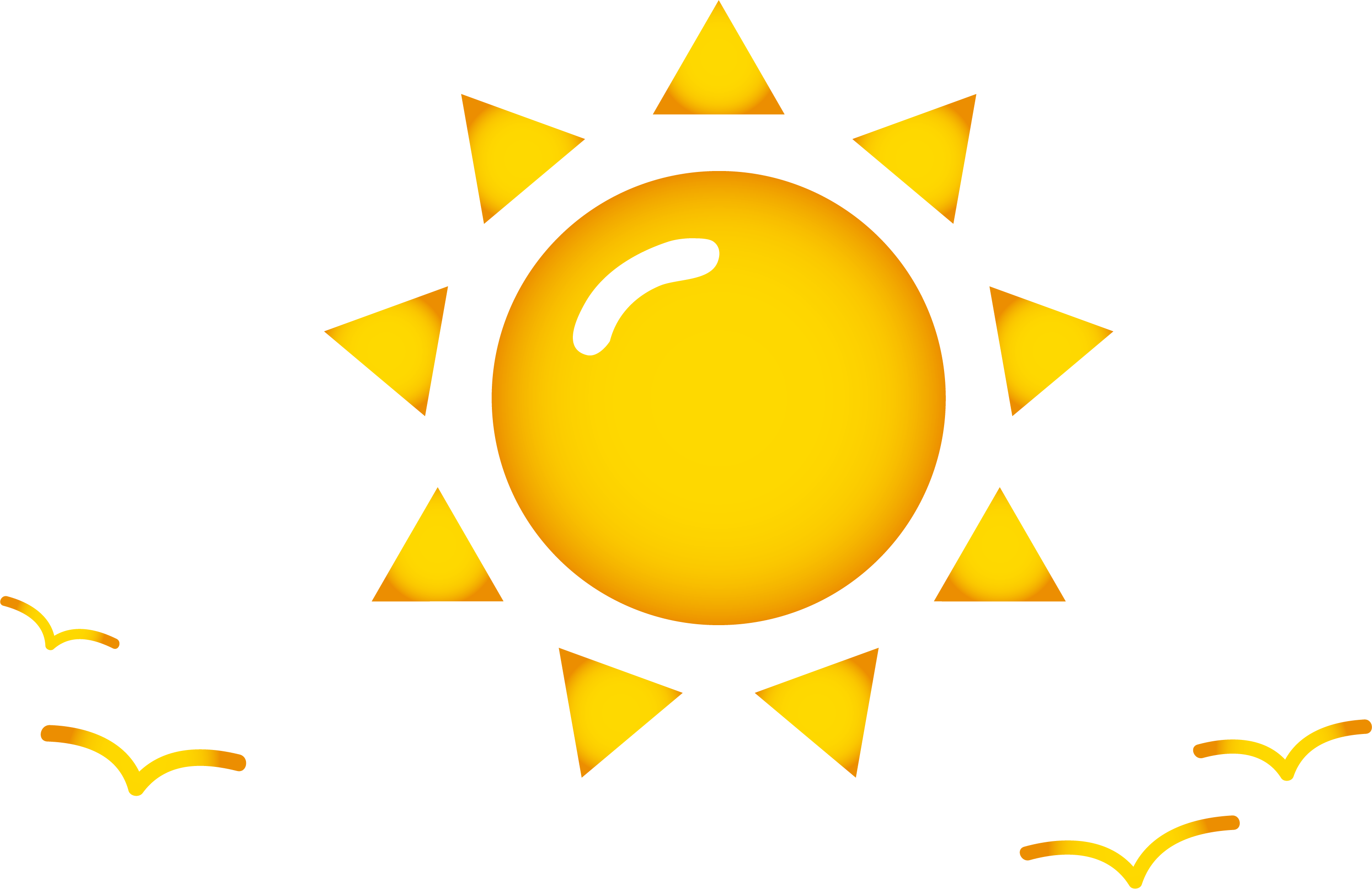 Download Geometric Sun Png - Geometric Sun PNG Image with No Background ...