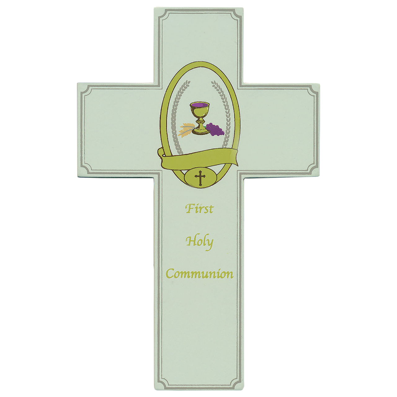 Download First Communion Wood Cross - First Communion PNG Image with No ...