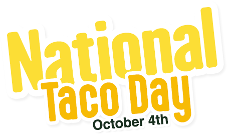 National Taco Day, October 4th, - Tortilla Flats - Free Transparent PNG ...