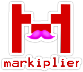 Download Markiplier Logo With Pink - Du Skin De Siphano PNG Image with ...