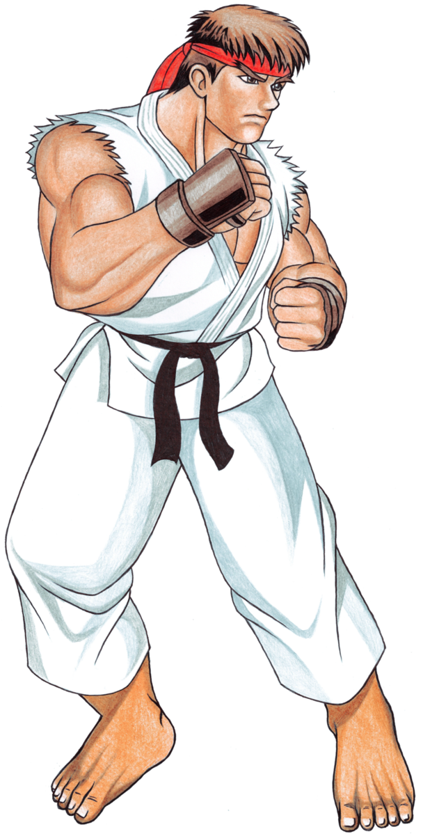 Download Street Fighter 2 Ryu - Ryu Street Fighter Stance PNG Image ...
