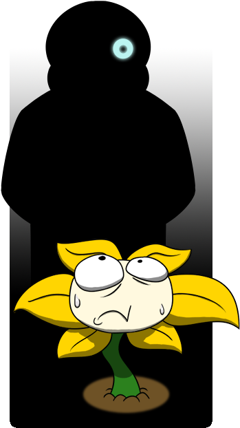 Download Sans And Flowey PNG Image with No Background - PNGkey.com