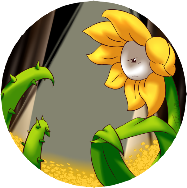 File Ce7323c885 Original - Flowey - Free Transparent PNG Download - PNGkey