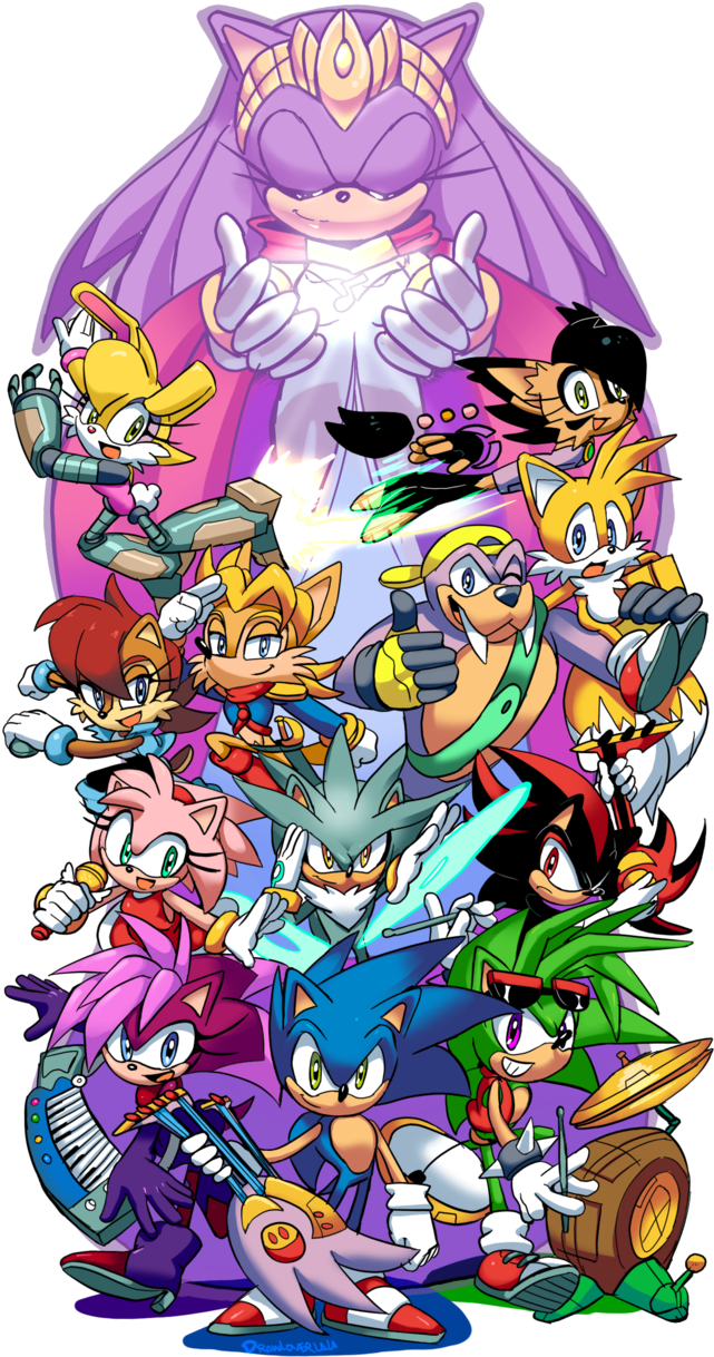 Download Freedom Fighters By Drawloverlala On Deviantart - Sonic ...