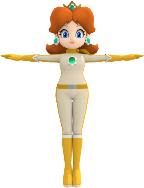 Download Princess Daisy Mario Kart - Mario Kart Racing Suit PNG Image ...