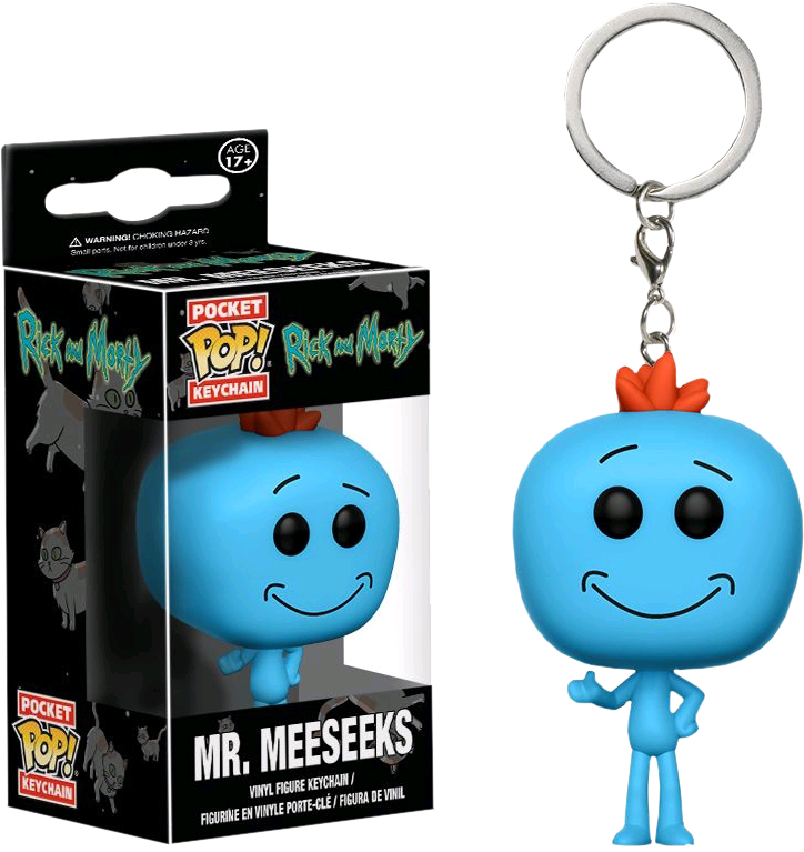 Rick And Morty - Funko Pop Mr Meeseeks - Free Transparent PNG Download ...