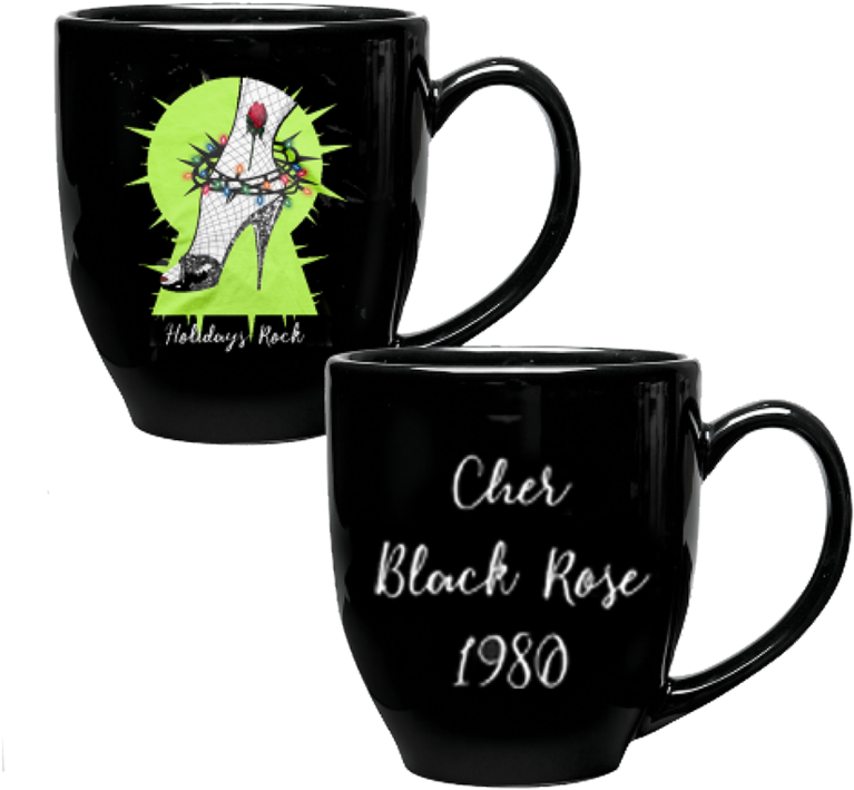 Download Black Rose Mug - Promo Ceramic Mugs Sample PNG Image with No ...