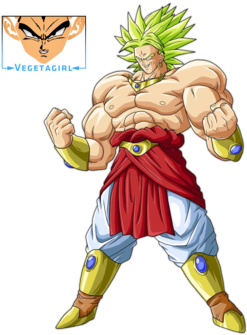 Download Click To View Full Size Image - Broly With Blue Hair PNG Image ...