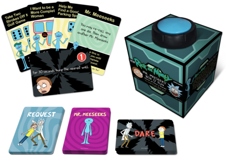 Rick And Morty - Rick And Morty Mr Meeseeks Game - Free Transparent PNG ...