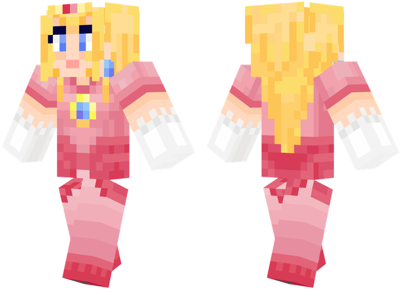 Download Princess Peach - Skin Minecraft Exploration Survival PNG Image ...