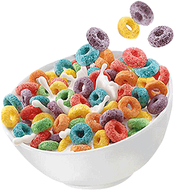 Download Productos - Froot Loops With Milk PNG Image with No Background ...
