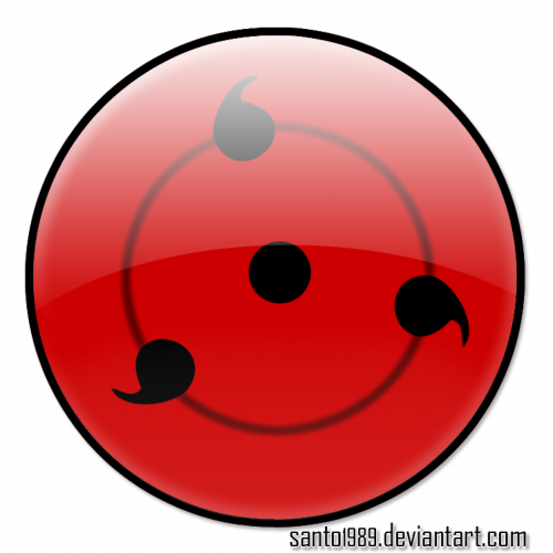 Sharingan Eye Sasuke - Naruto 3 Tomoe Sharingan - Free Transparent PNG ...