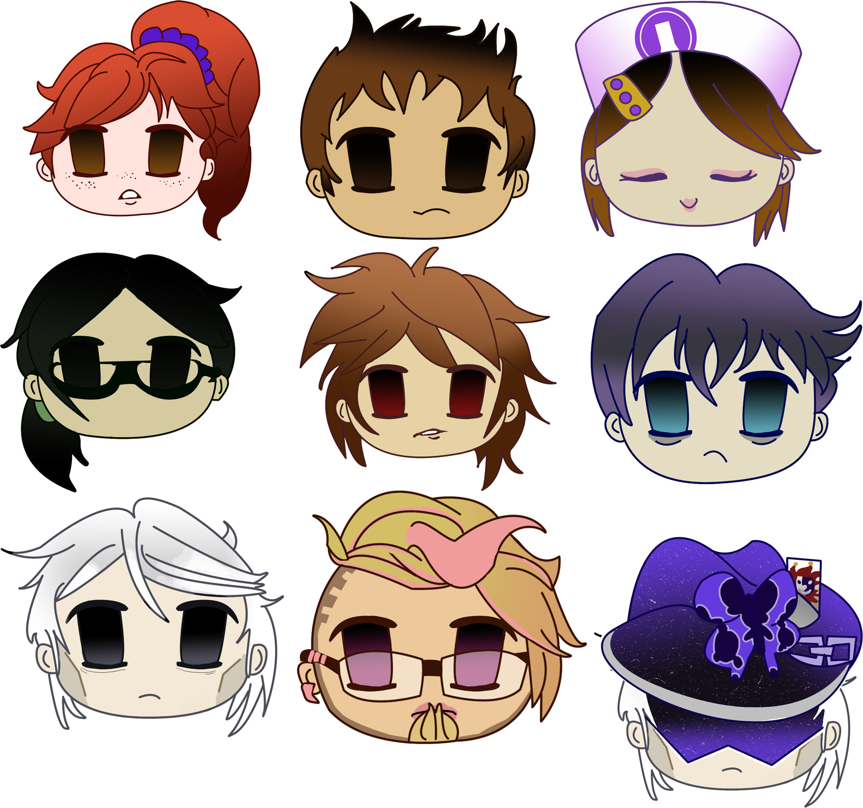 Icons For Npcs / Players To Move Around The Maps I - Cartoon - Free ...