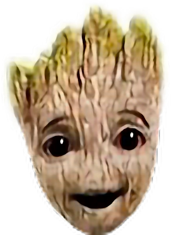 Download Groot Transparent Head PNG Image with No Background - PNGkey.com