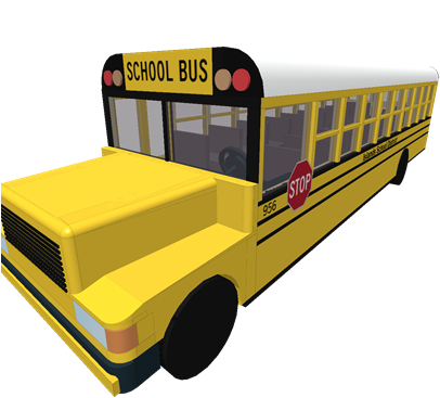 Schoolbus - Roblox Ultimate Driving School Bus - Free Transparent PNG ...