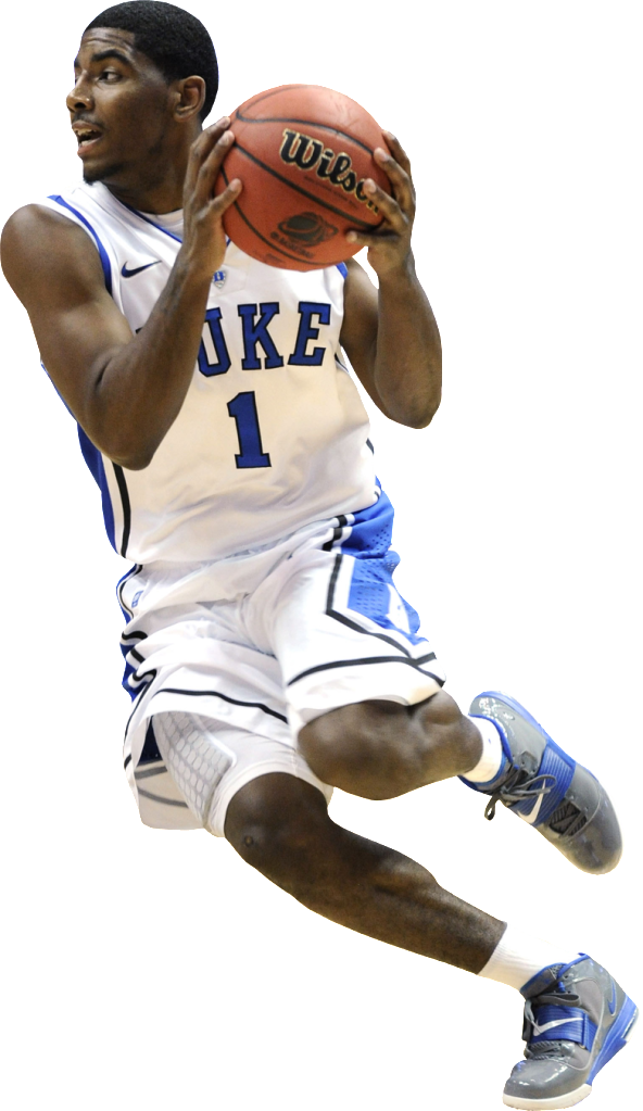 Download Autographed Kyrie Irving Duke Blue Devils 16x20 PNG Image with ...