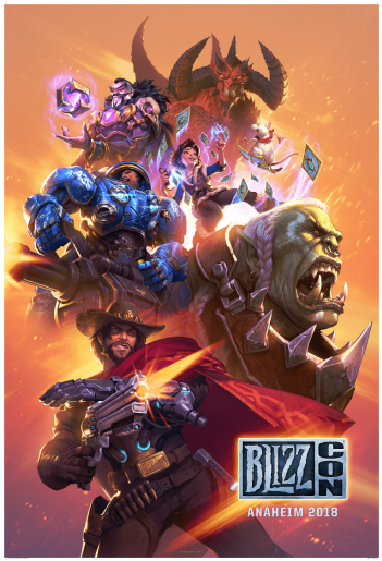 Download Blizzcon 2018 Key Art Poster - Blizzcon 2018 Virtual Ticket ...