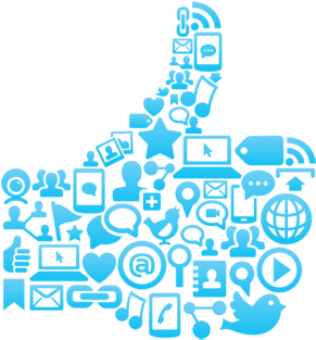 Social Media Background Png Vector Black And White - Social Rewards And ...