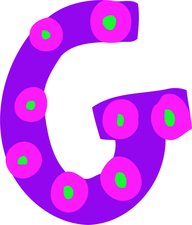 Alphabet Letter Cartoon Free Commercial Clipart Alphabet - Letter G ...