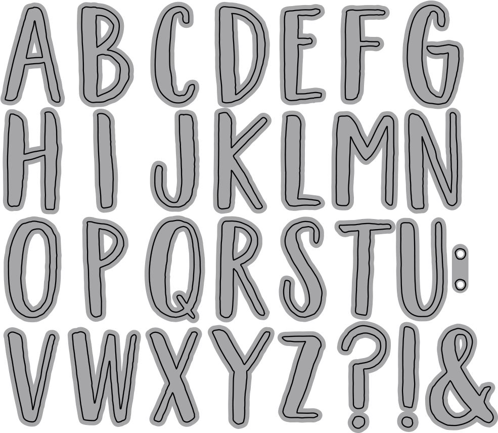 Download Blackboard Alphabet - Transparent Double Alphabet Png PNG ...