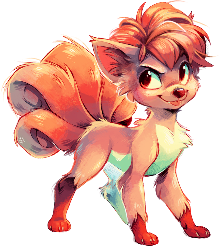 Download Download Wallpaper - Vulpix Art PNG Image with No Background ...