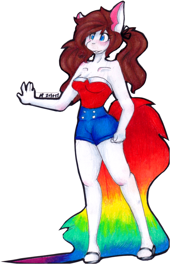 Mscolorsplash, Oc, Oc - Cartoon - Free Transparent PNG Download - PNGkey