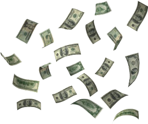 Download Flying Dollars Png Pic - Money Flying In The Air PNG Image ...