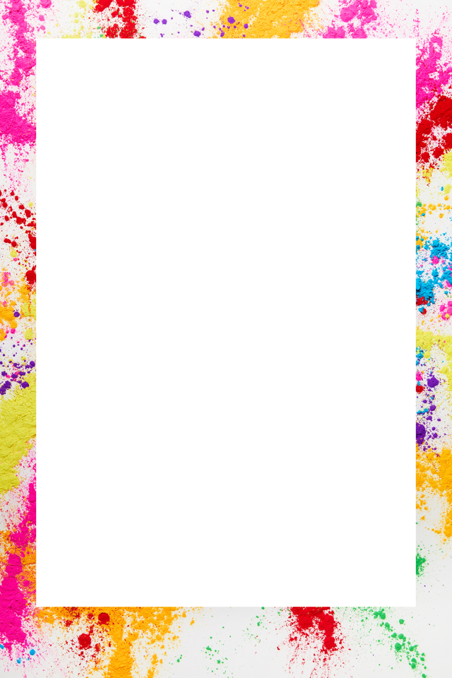 Color Splash - Glitter Borders And Frames - Free Transparent PNG ...