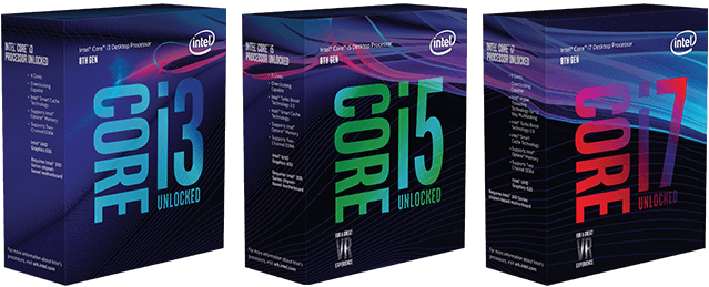 Download Intel Coffee Lake Box - Intel Core I7 3.7 Ghz Processor PNG ...