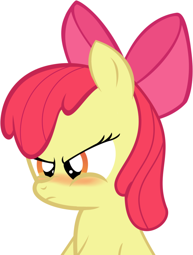 Download Adorabloom, Angry, Apple Bloom, Artist - Clip Art PNG Image ...