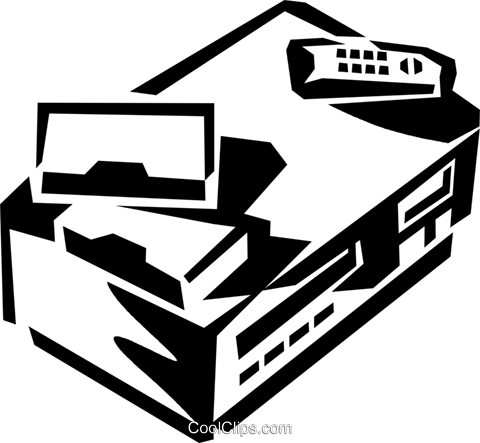 Vcr Royalty Free Vector Clip Art Illustration - Free Transparent PNG ...