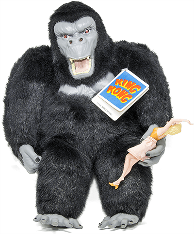 Kong Plush With Ann Figure From Hamilton Gifts Ltd - King Kong Ann Toy ...